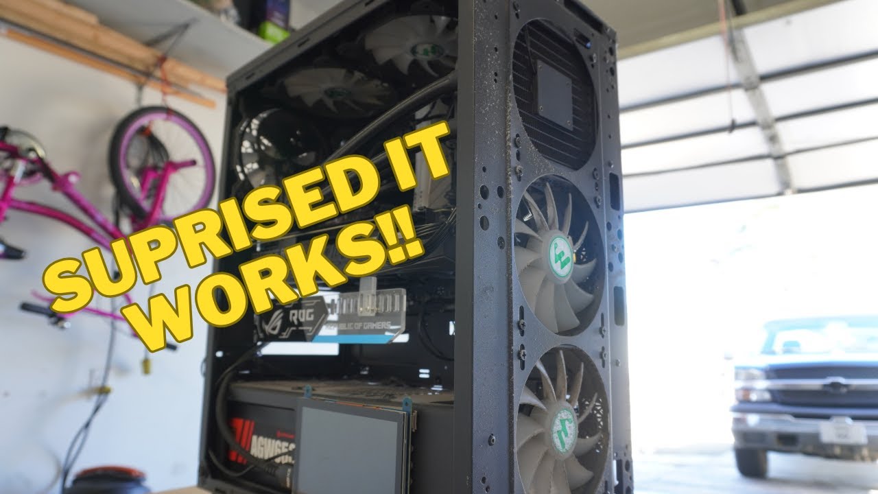 Customer bought a sketchy PC for $100 to put in a $400 case!! Did he ...