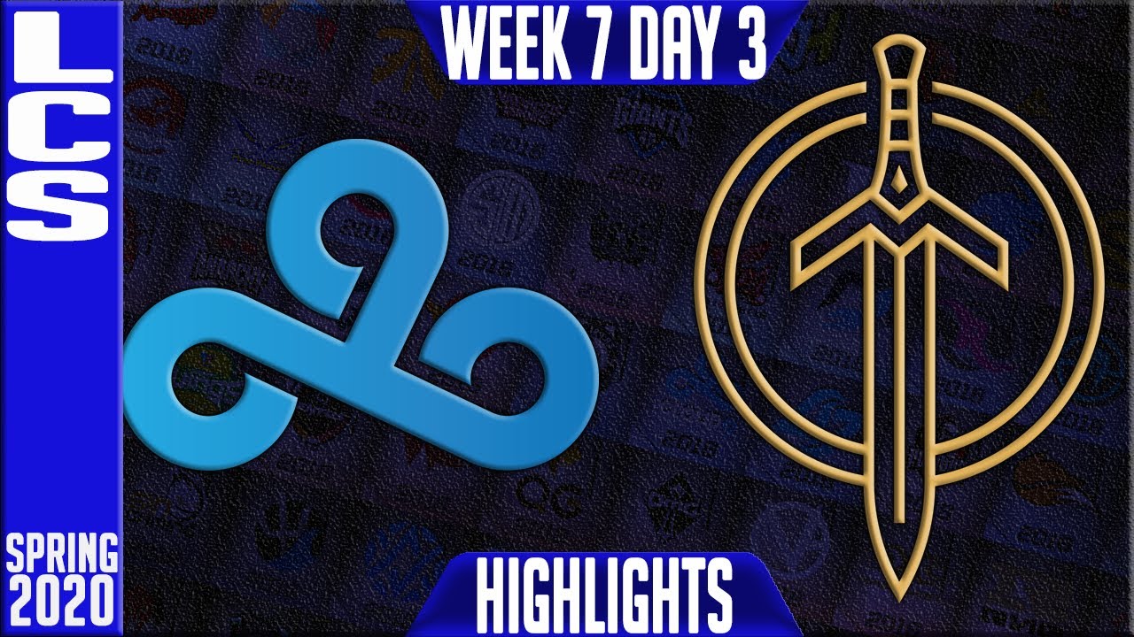 C9 vs GG Highlights | LCS SPring 2020 W7D3 | Cloud9 vs Golden Guardians - YouTube