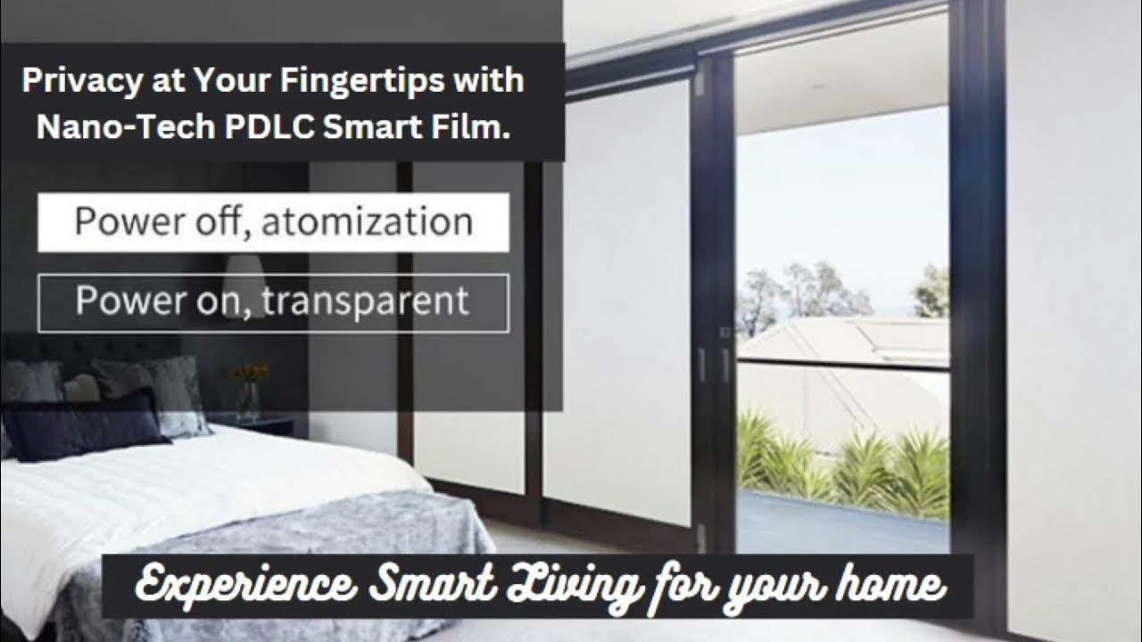 Glimpse of installation of PDLC Film at Home | Smart Glass PDLC Film ...