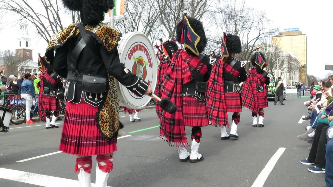 Connecticut Firefighters Pipes and Drums ~ 2016 Greater New Haven Saint ...
