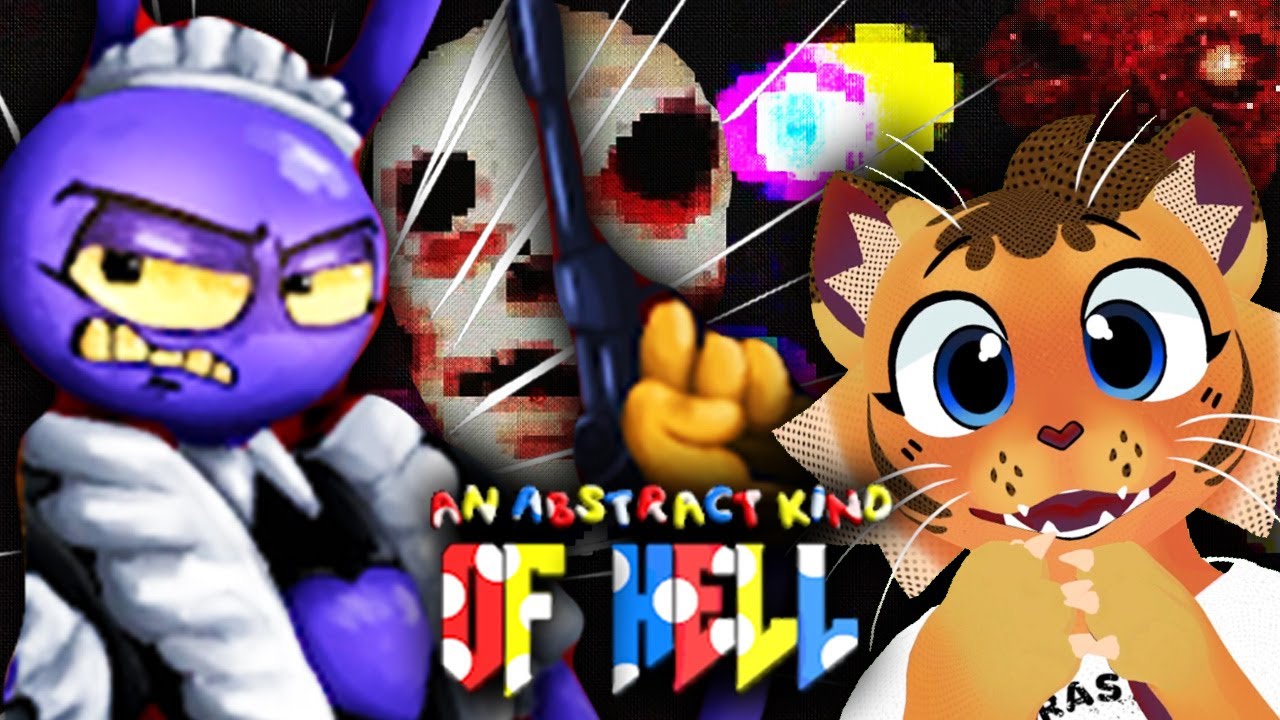 MONSTERS Are HUNTING JAX In This Amazing Digital Circus Game! | An Abstract Kind Of Hell - YouTube