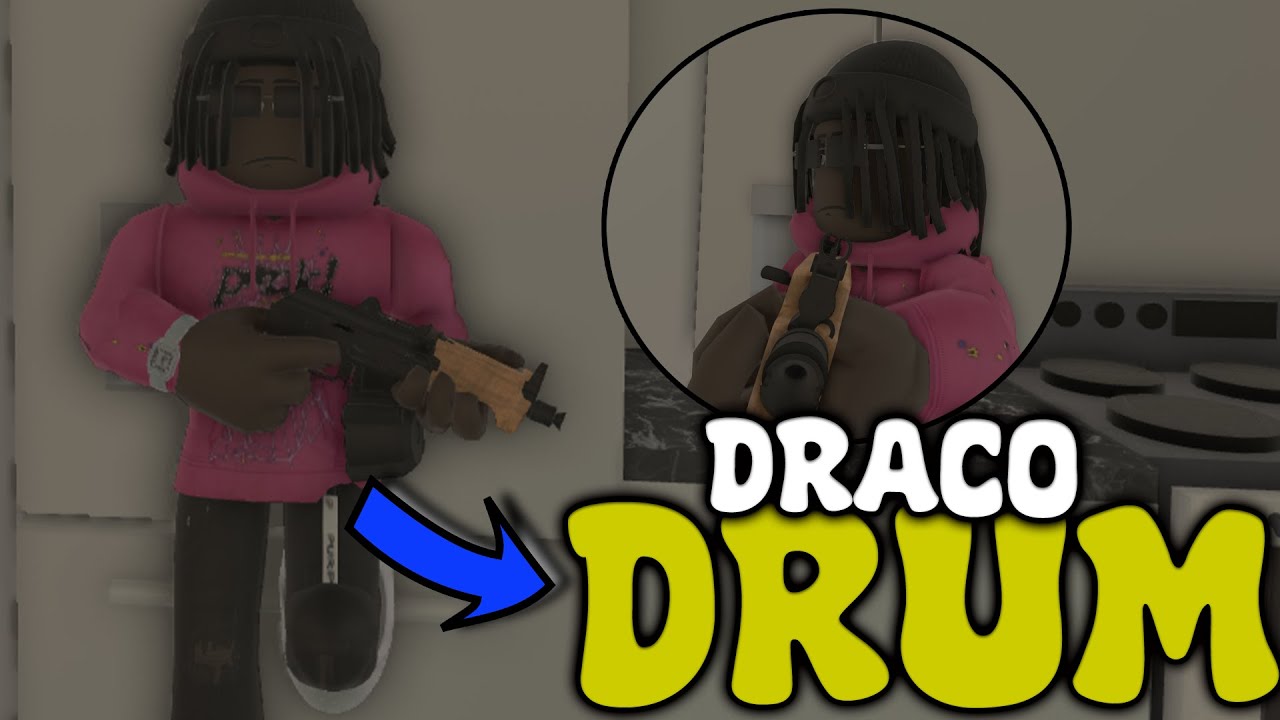I CRASHED OUT WITH A DRACO DRUM FOR 24 HOURS IN ROBLOX SOUTH BRONX THE ...