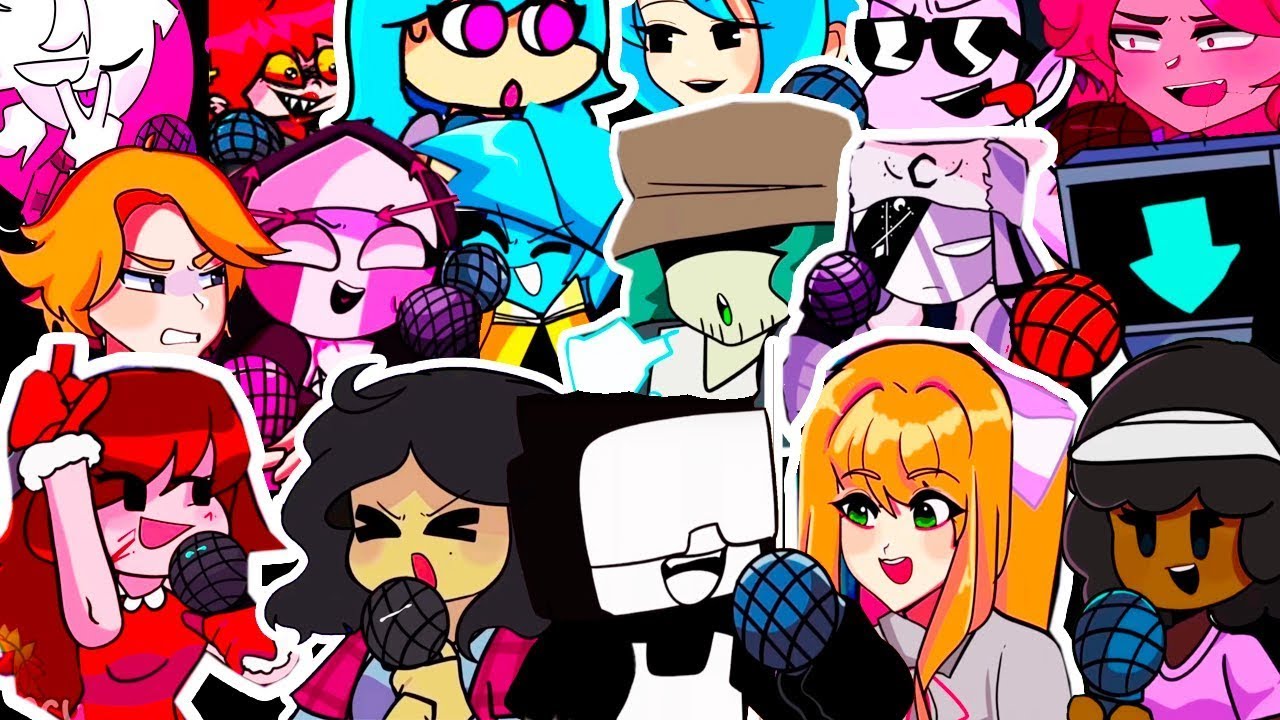 Friday Night Funkin' The Date FULL WEEK FNF Mod Carol & Whitty Sarv ...