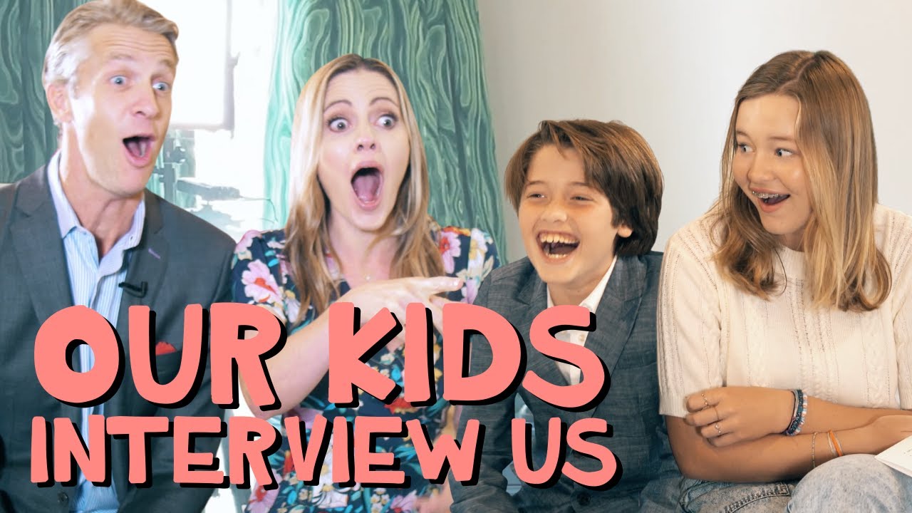 Our Kids Interview Us About Our Book - YouTube