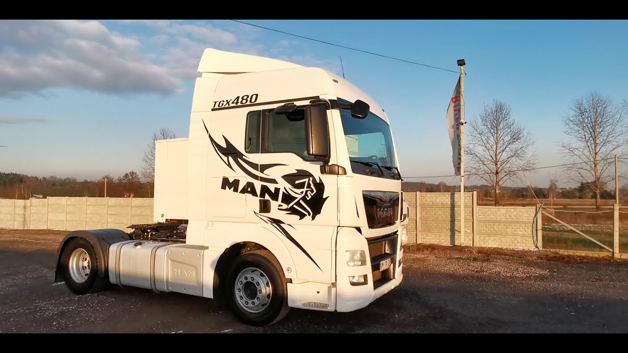 MAN TGX 480 2015 rok River Trade - YouTube