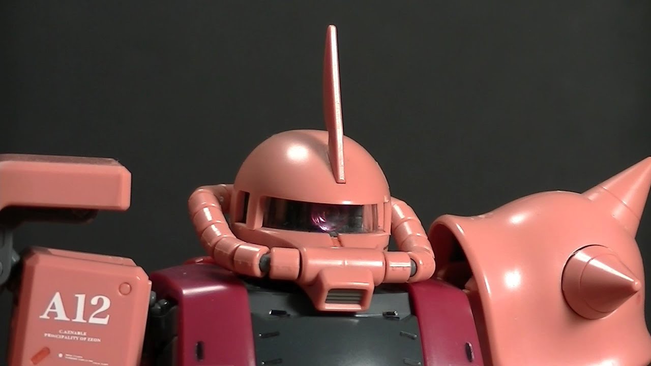 1/100 Master Grade MS-06S Zaku II Commander Type Ver. 2.0 (Char Aznable ...