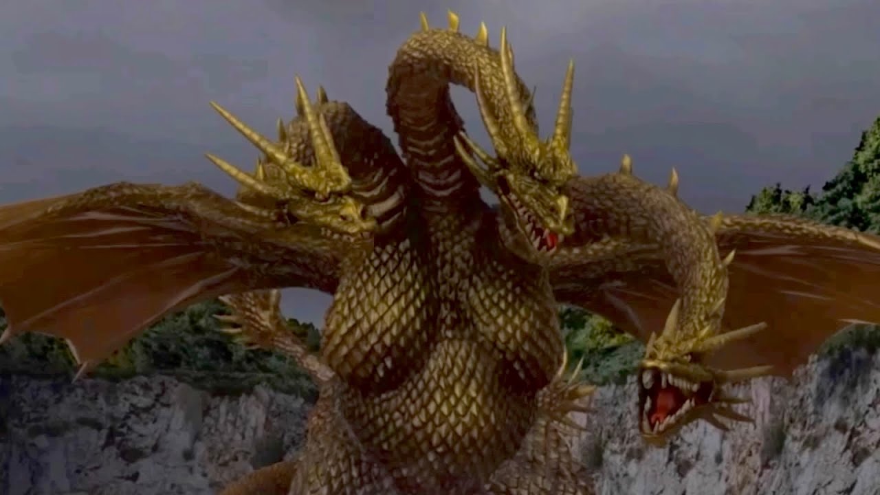 King Ghidorah- The 3 Headed Devil: Godzilla PS5 God of Destruction Hard ...