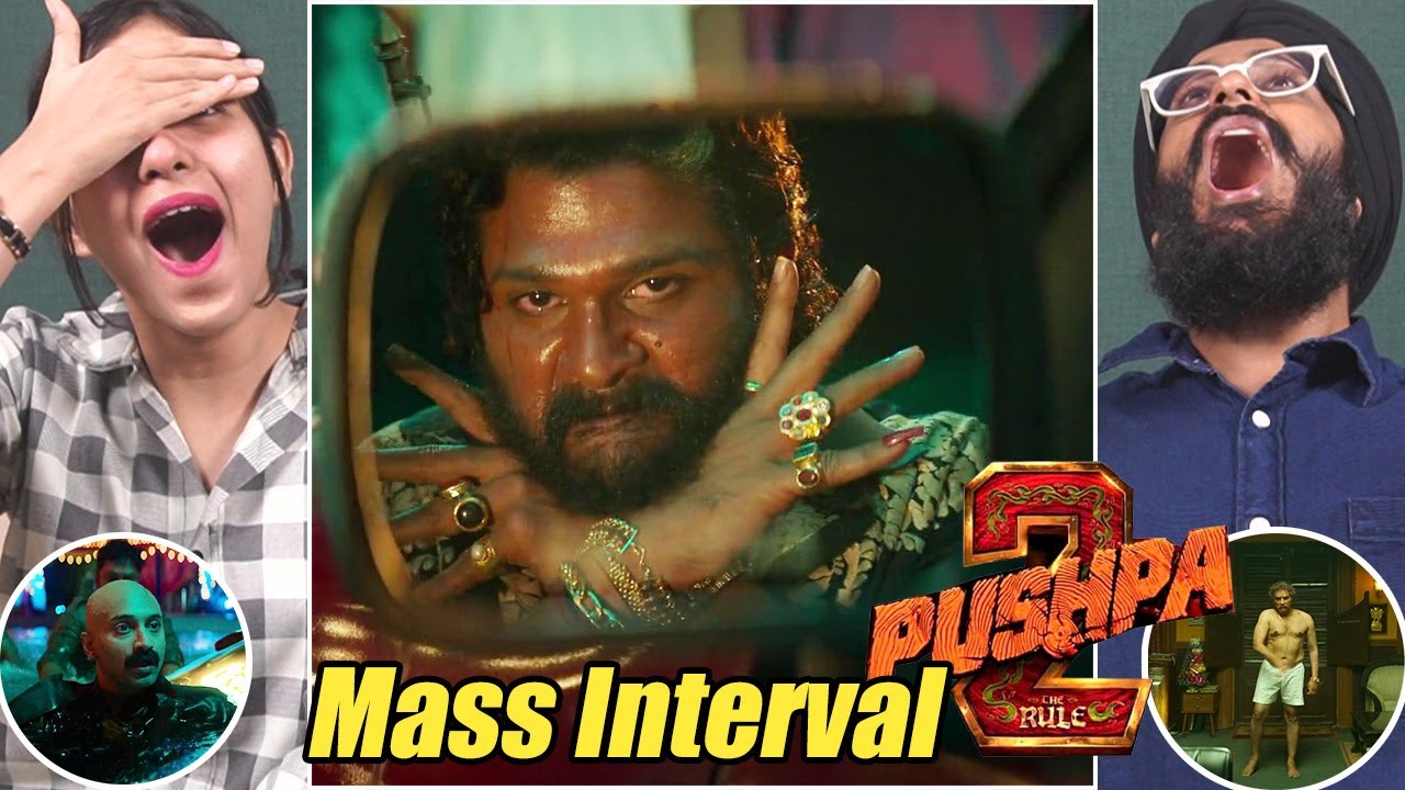 Pushpa 2 MASS INTERVAL SCENE REACTION | Allu Arjun | Sukumar - YouTube