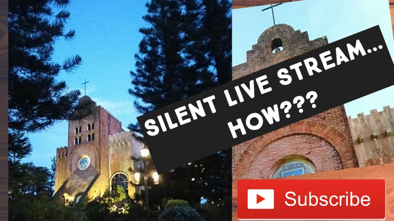 How to Set-up Silent Livestream? Basic tutorial - YouTube