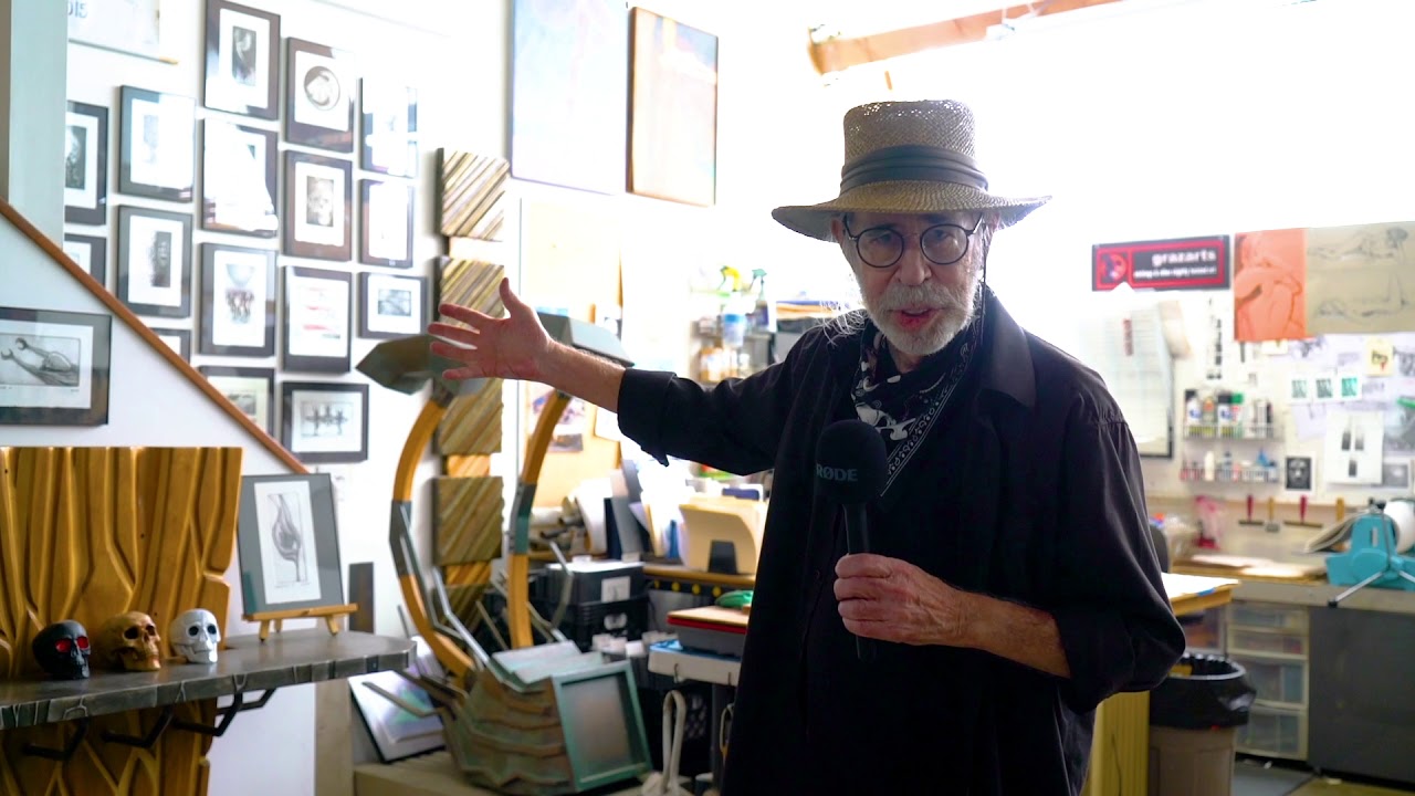 Artist Steve Graziani - The Art of Etching - Frogtown Artwalk 2020 ...