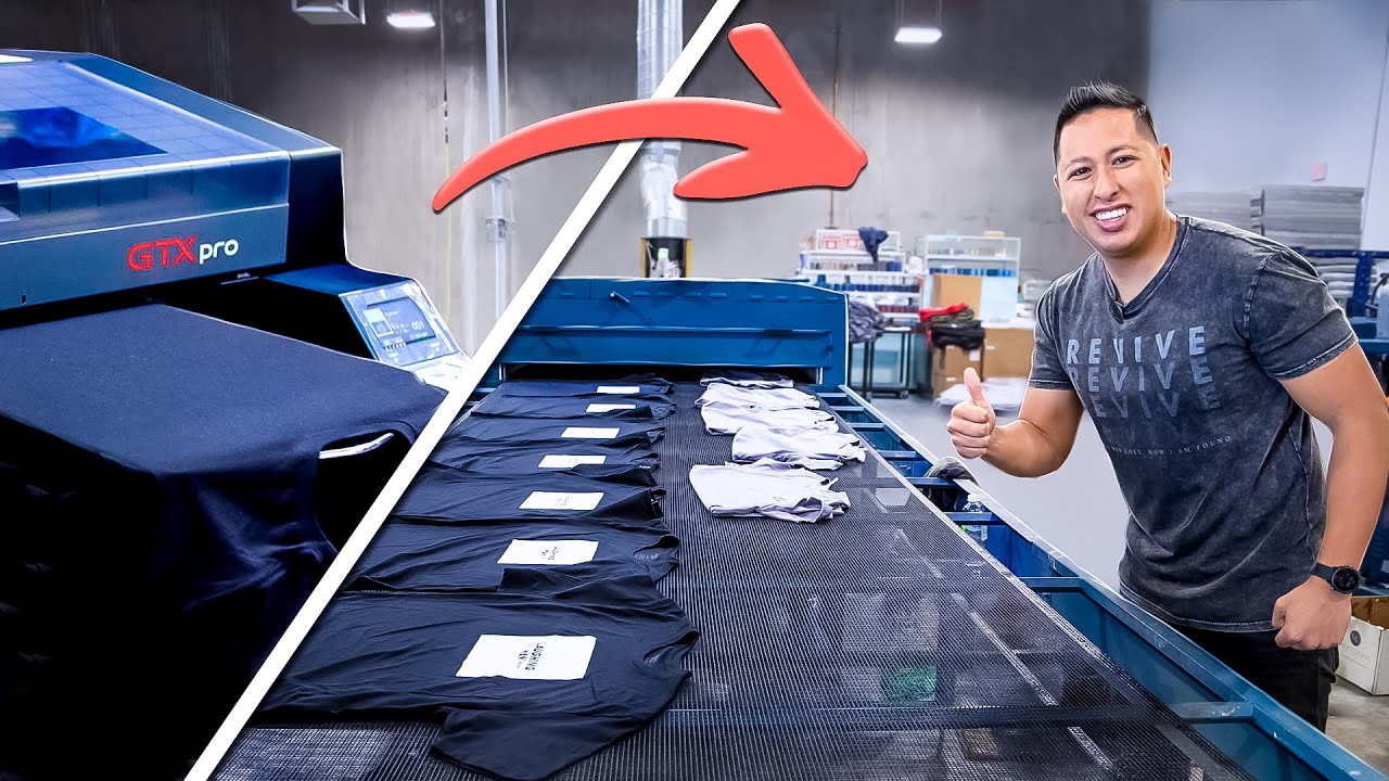 From DTG To Screen Printing | Ultimate Clothing Brand Strategy - YouTube