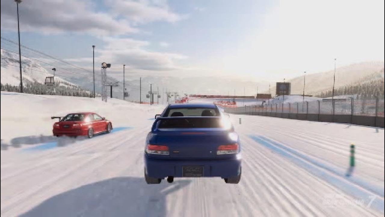 GRAN TURISMO 7 - ICE RACE - IMPREZA 22B (4K|60) - YouTube