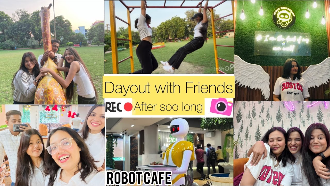 the robot restaurant Lucknow | dayout with friends🎀 - YouTube