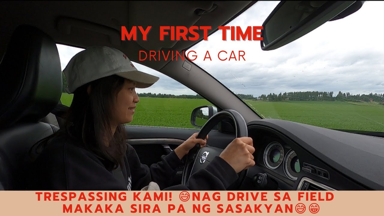 MY FIRST TIME DRIVING A CAR| FILIPINA IN EUROPE| ALL AROUND CHE - YouTube