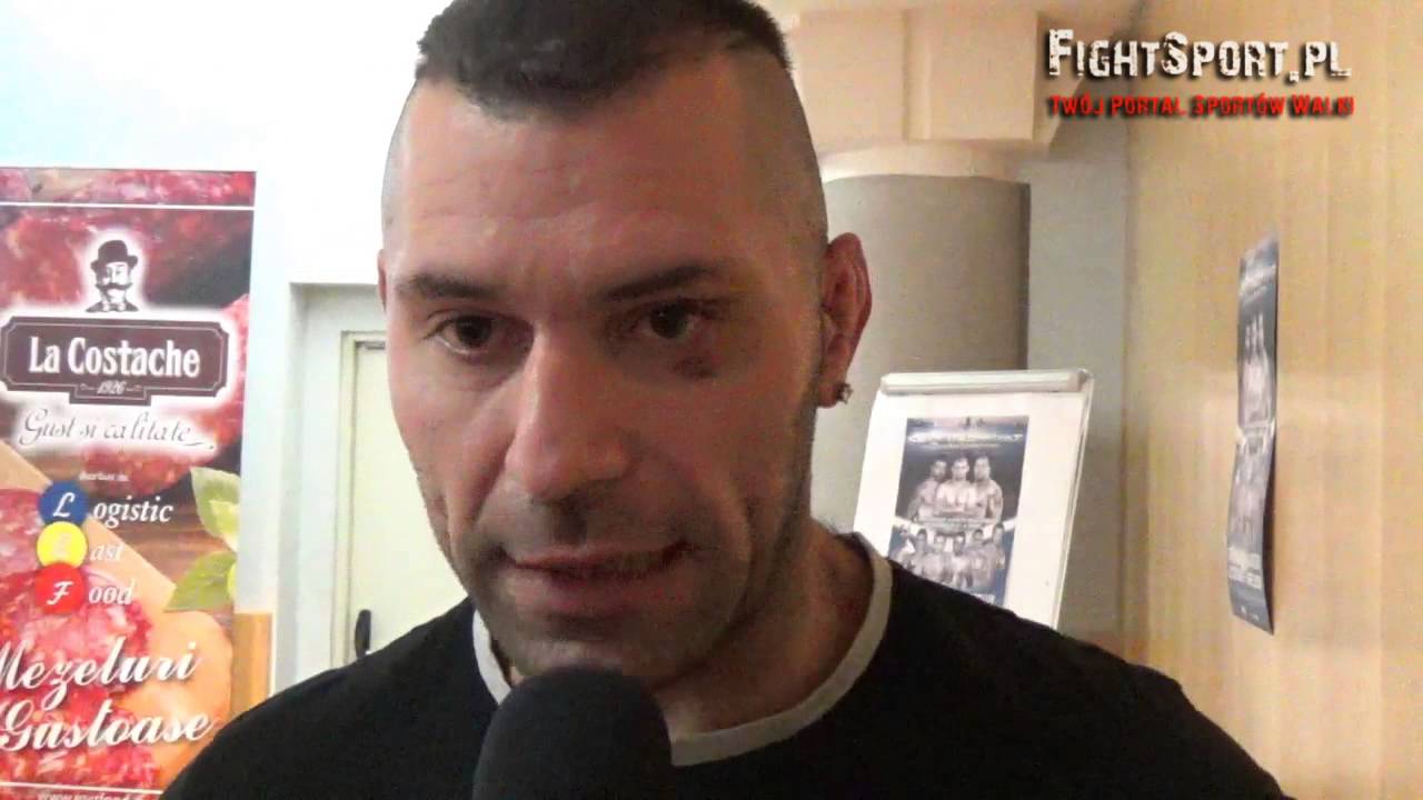 Janusz Dylewski przed walką na SuperKombat Turyn - YouTube