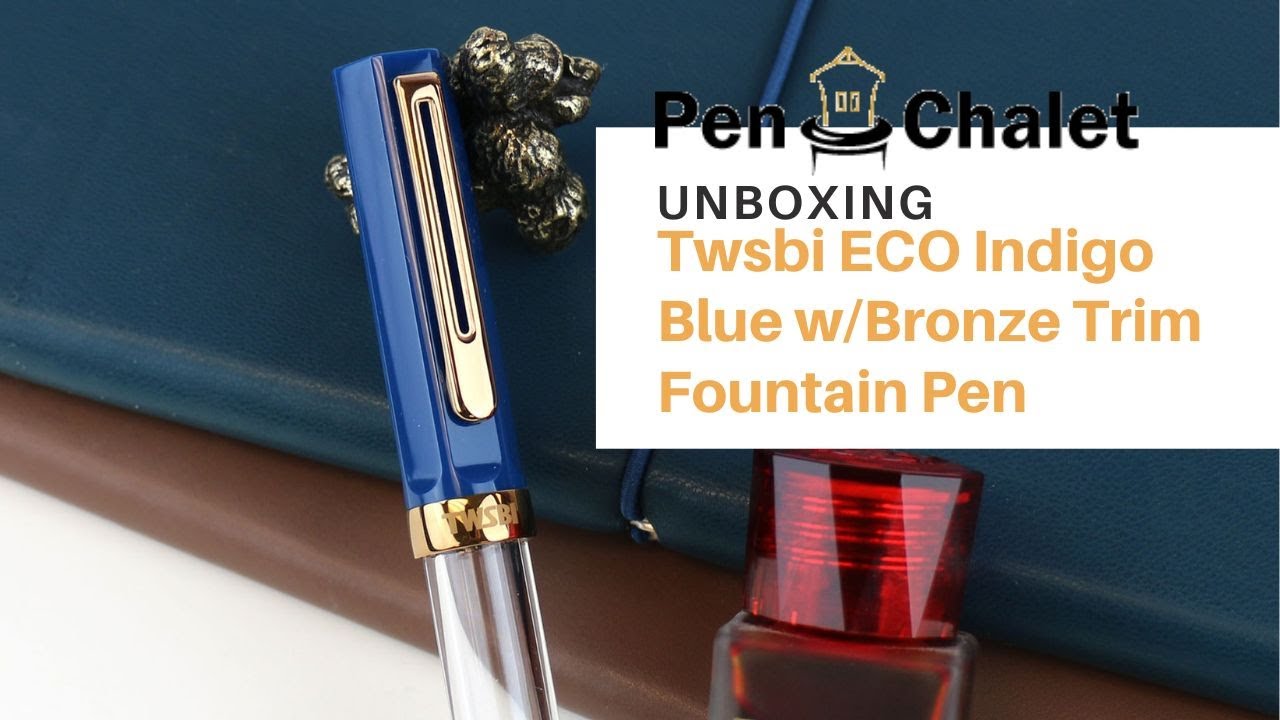 Why the Twsbi ECO Indigo Blue and Bronze Trim Fountain Pen is a game ...