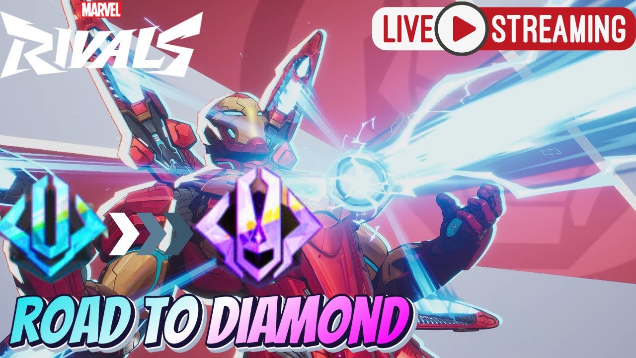 🔴MARVEL RIVALS PLATINUM REACHED | ROAD TO DIAMOND | MARVEL RIVALS ...