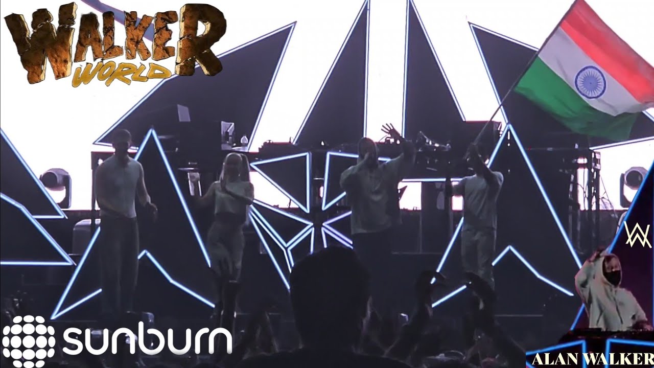 Alan Walker - Walker World Mumbai'24. Full Live Set Walker World Tour ...