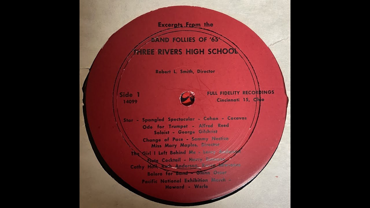 Three Rivers High School (TRHS) Band Follies of 1965 - YouTube
