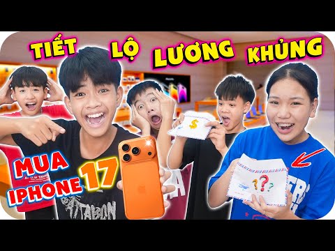 Cả Team Chơi Lớn Đi Mua Iphone 17 - Tiết Lộ Lương Khủng Của Team | Min Min TV Minh Khoa