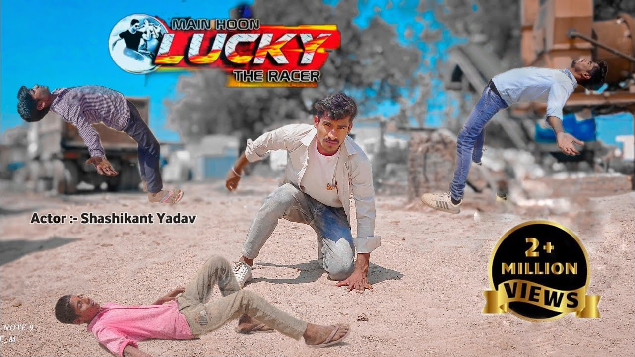 Main Hoon Lucky The Racer Movie Fight | Race Gurram Movie Fight | Allu ...