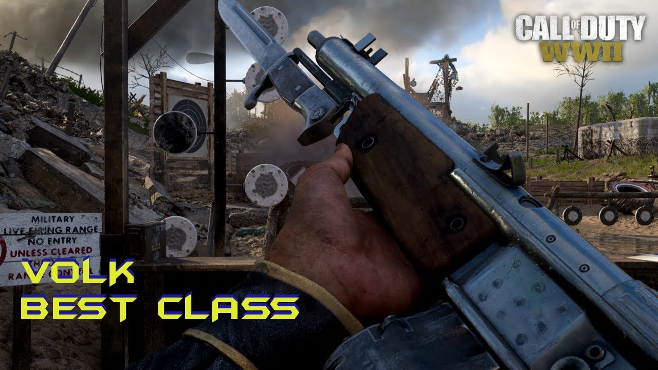 VOLK - BEST CLASS SETUP (Call of Duty: WWII) - YouTube