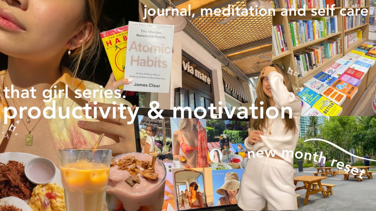 "That Girl" Series| Productive Day: journal, reading, workout, and self ...