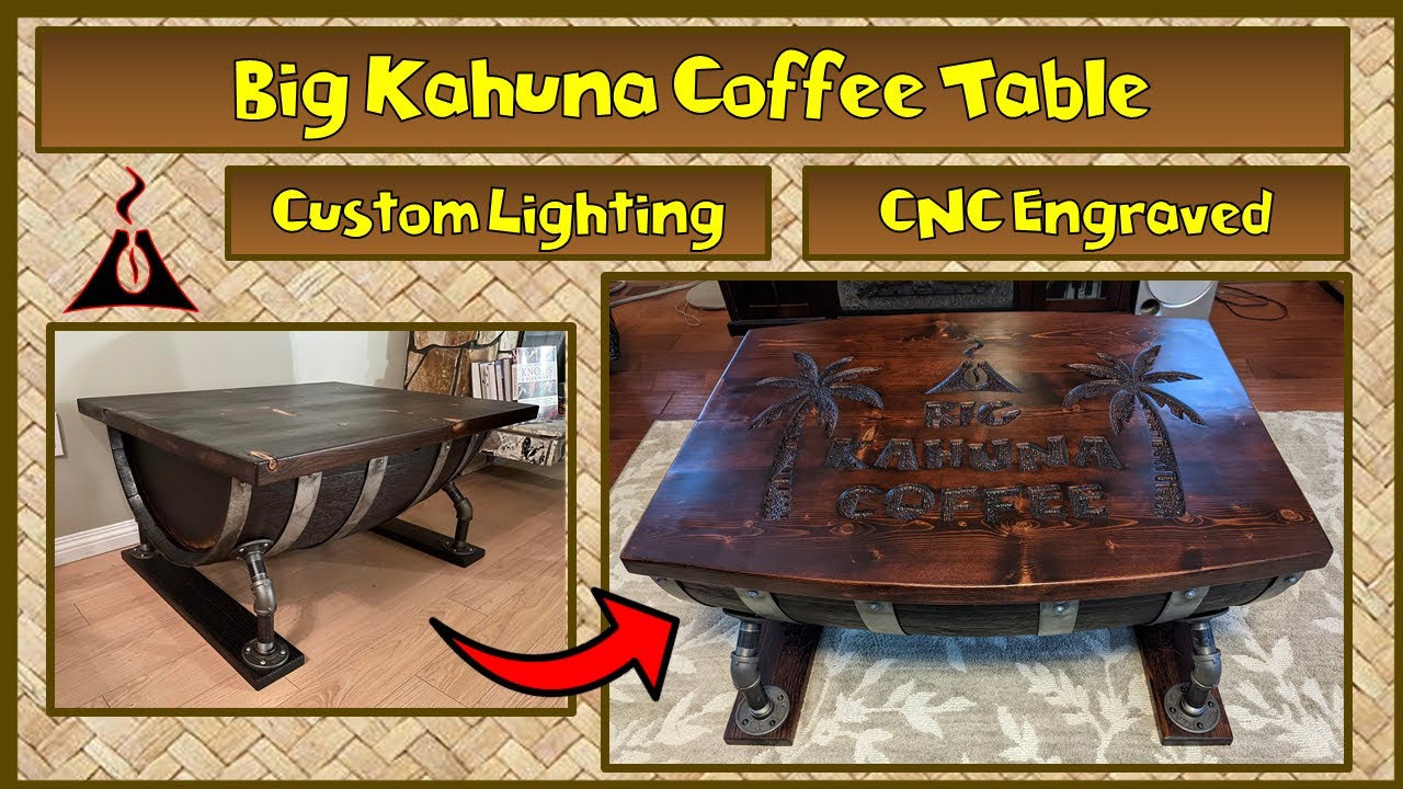 Big Kahuna Coffee Table - YouTube