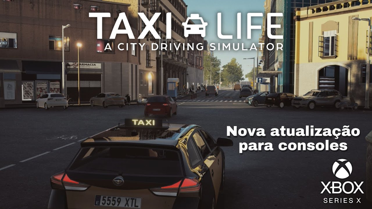 Taxi Life: A City Driving Simulator -Testando a segunda atualização ...