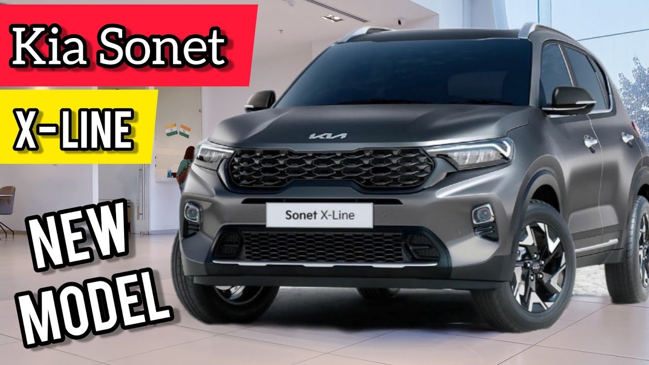 2022 Kia Sonet X Line 🔥 Finally Kia Sonet X Line Edition Launch With ...