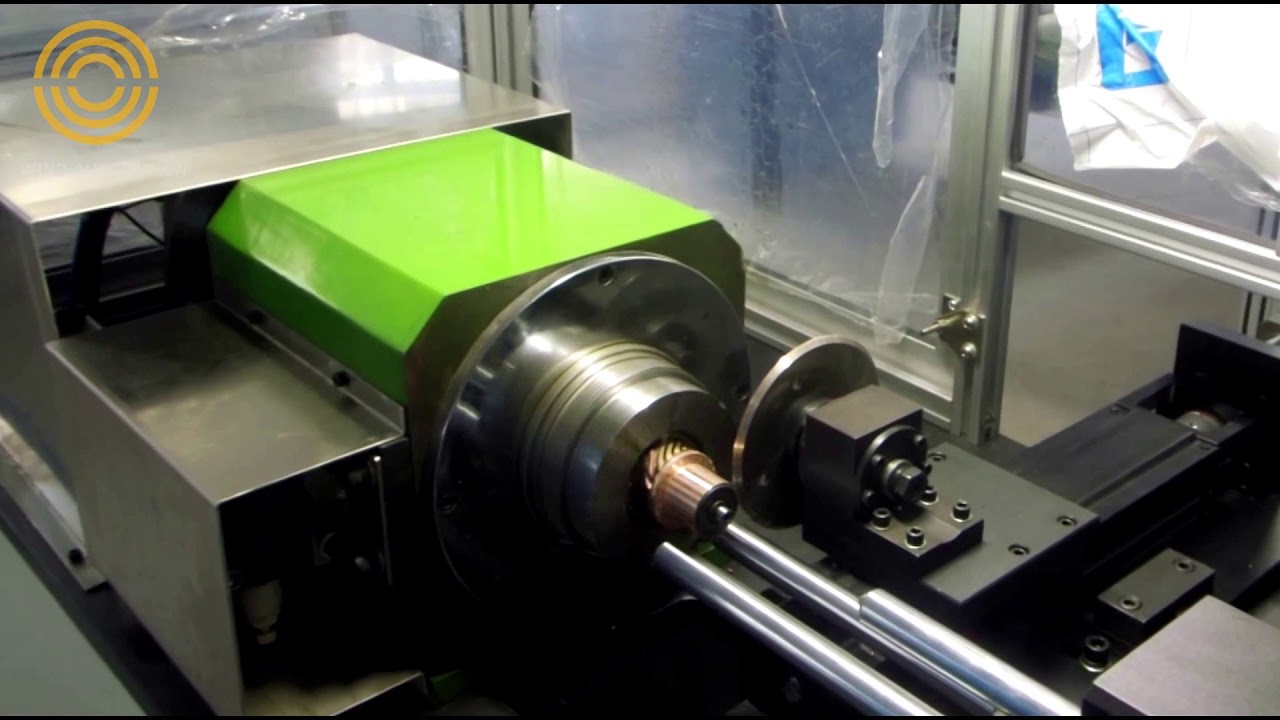 Trim Armature wire head cutting machine WIND WHC Wind Automation - YouTube