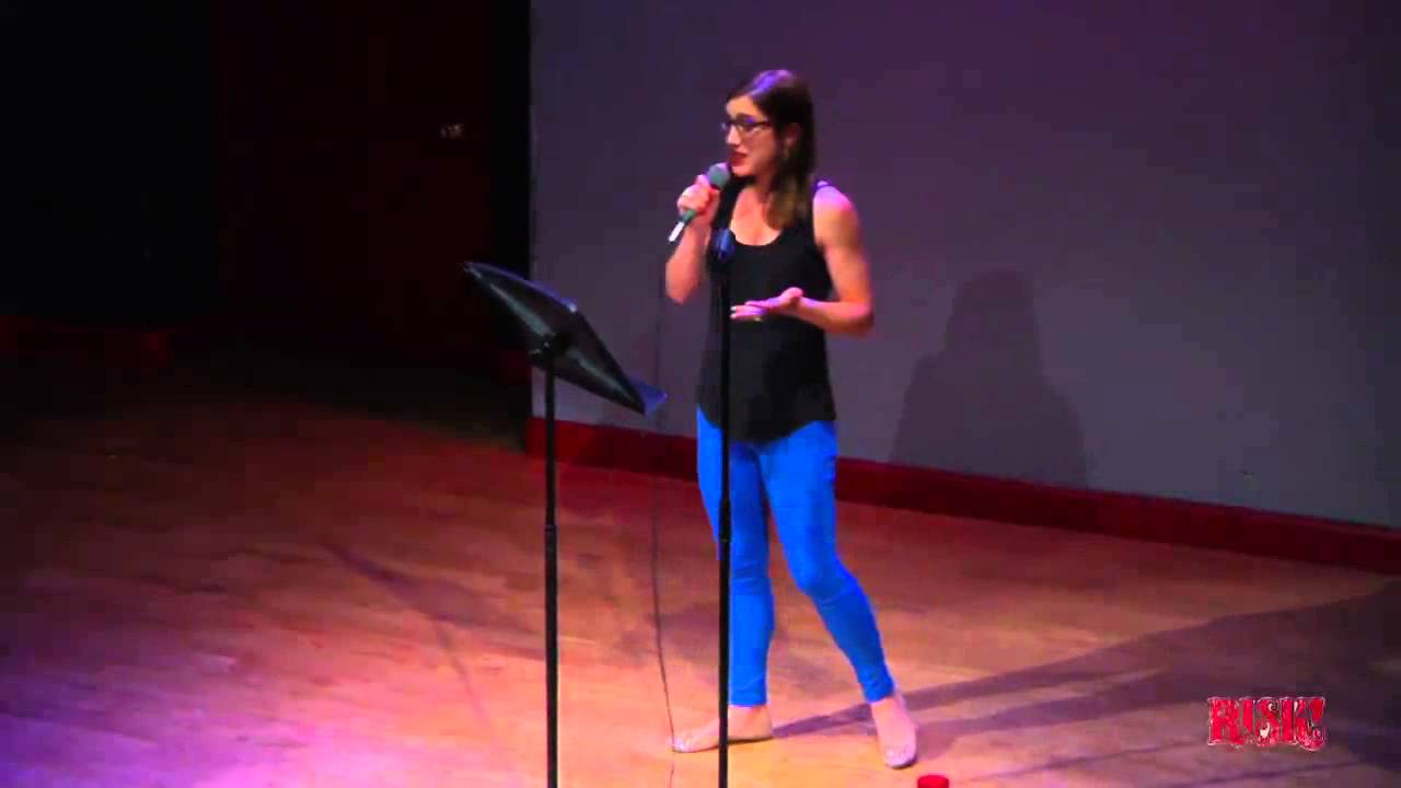 Abby Bernstein performs at the RISK! Live Show in NYC - May 23, 2013 ...