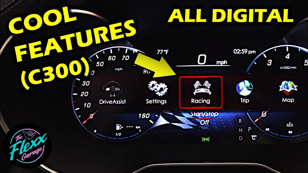 PART 2: Aftermarket Digital Gauge Cluster ALL features (Mercedes C ...