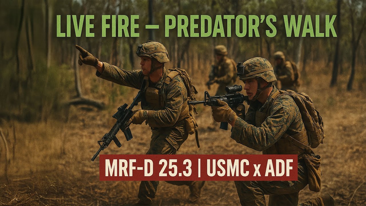 Marines in Action: Predator’s Walk Live-Fire Drill 🇺🇸🔥 #MRFD25 #USMC ...