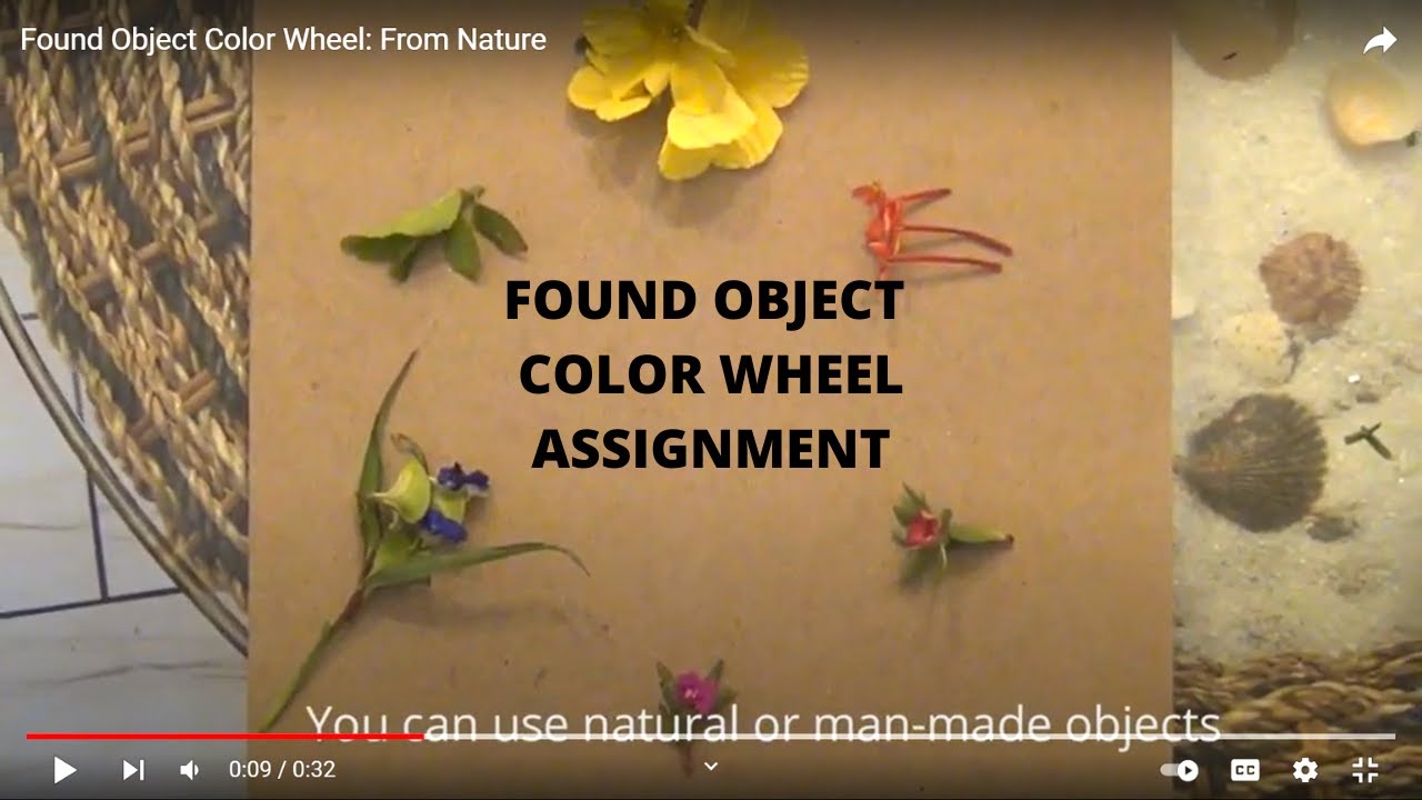 Found Object Color Wheel: From Nature - YouTube
