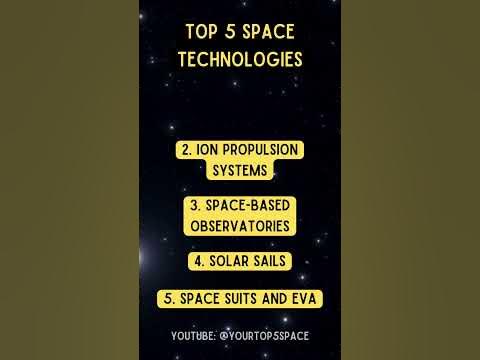 The TOP 5 Space TECHNOLOGIES! - YouTube
