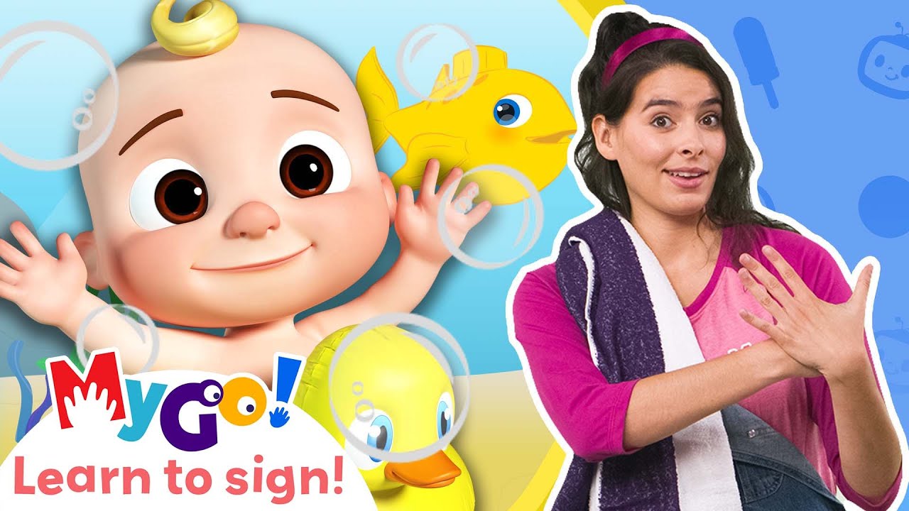 Beach Song | @CoComelon +More | Sign with Me - MyGo! Sign Language for ...