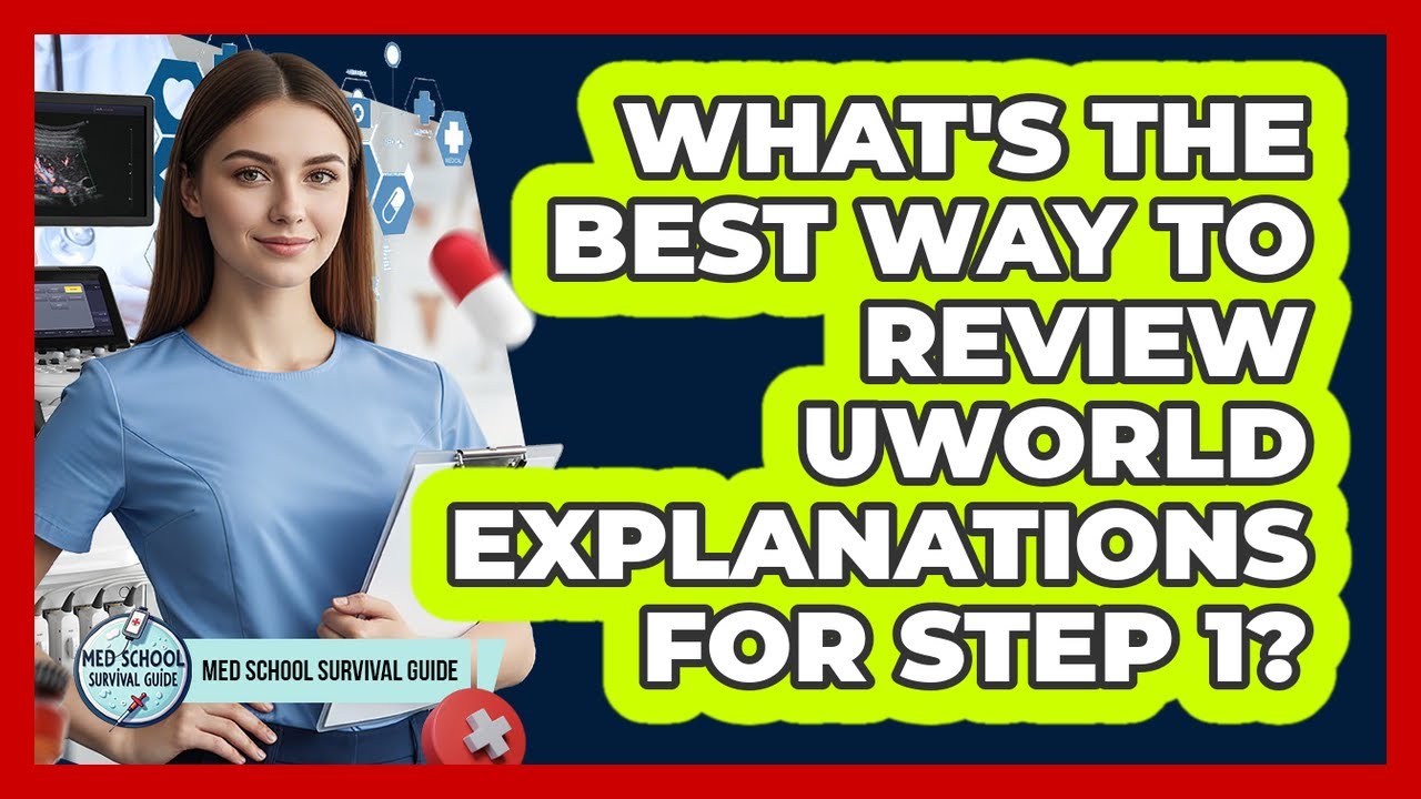 What's The Best Way To Review UWorld Explanations For Step 1? - Med ...