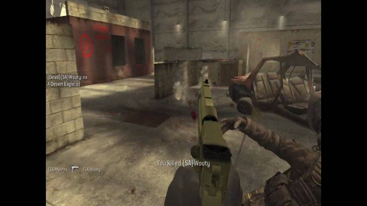 Call of Duty 4: Sniper & Desert Eagle montage - YouTube