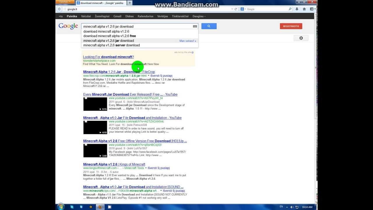Minecraft Alpha v1 2 6 download - YouTube