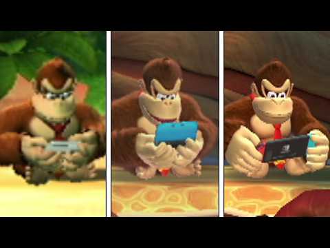 Evolution Of Idle Animations In Donkey Kong Series (1994-2026)