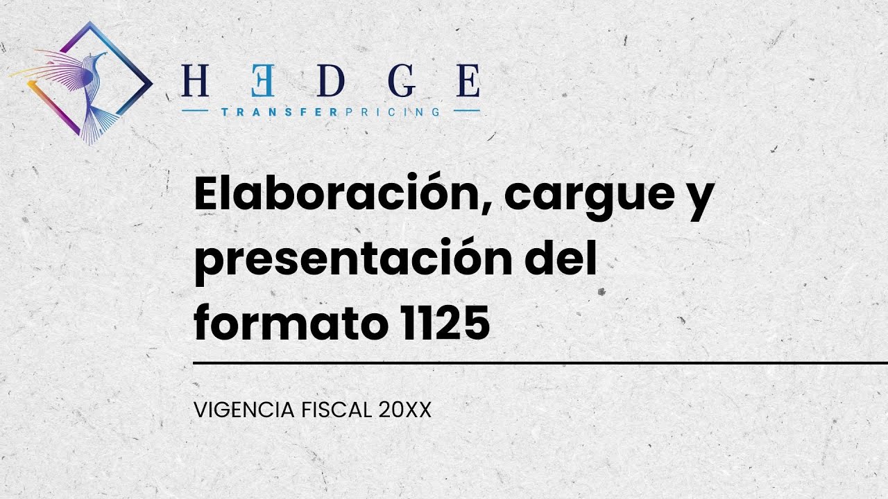 Video 2. Preparación, cargue y presentación del Formato 1125 - YouTube