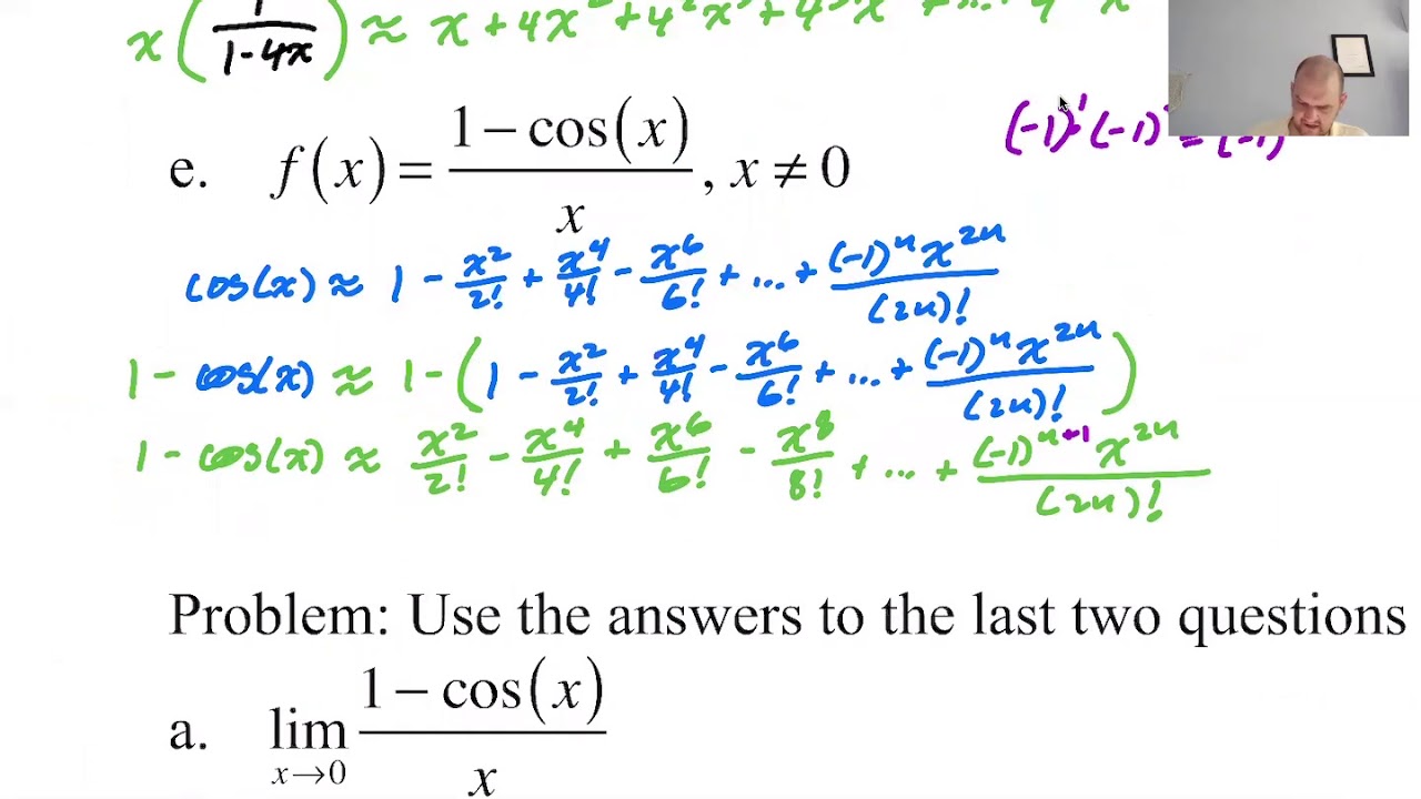 New Taylor Poly by Composition pg 12, pt 2 - YouTube