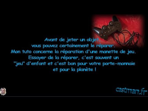 Réparer facilement une manette de jeu, faites-le vous-même ! - YouTube