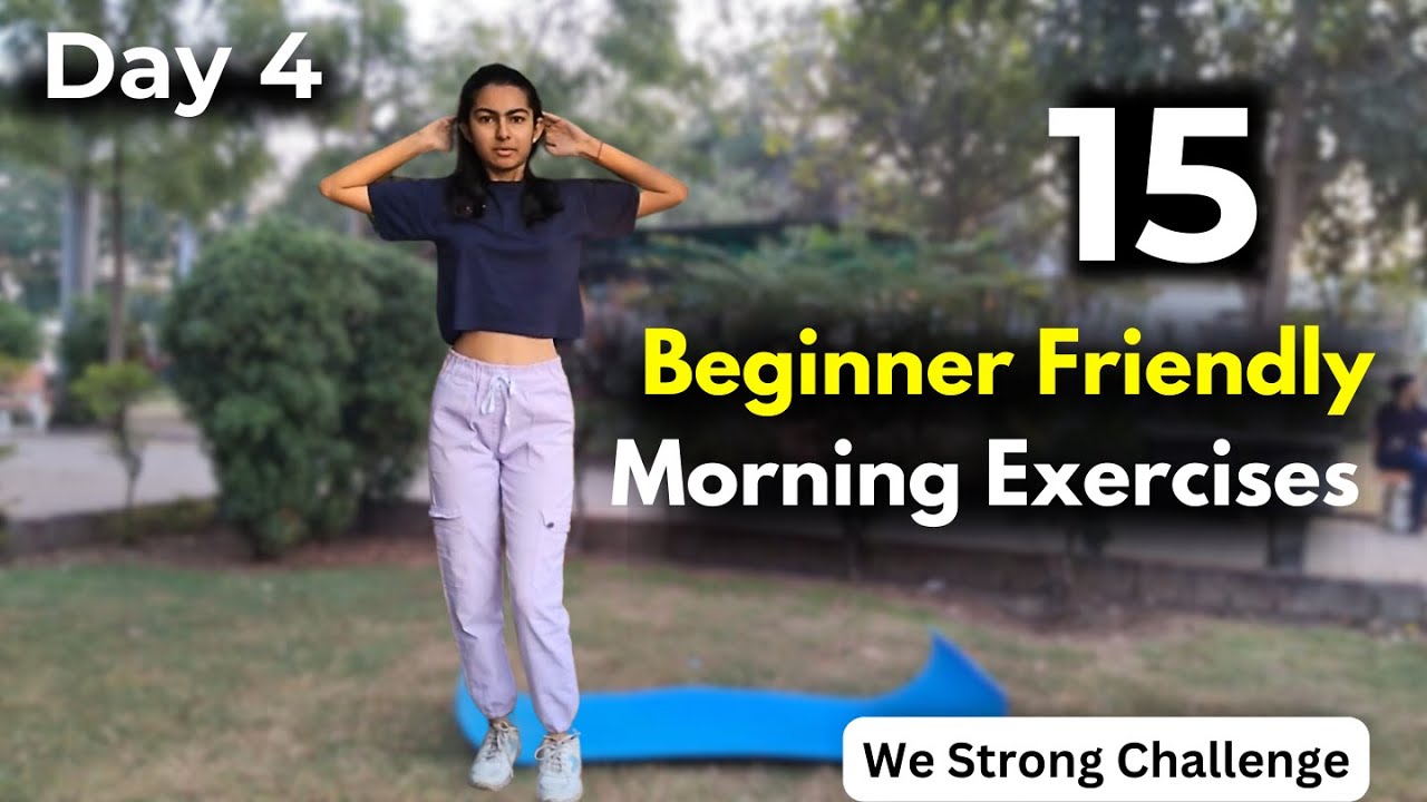 15 Morning Exercises for Beginners Follow Along - YouTube