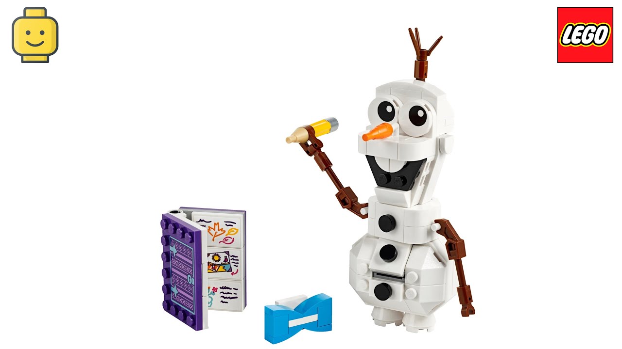 Frozen Olaf - LEGO Disney - 41169 - Speed Build - YouTube