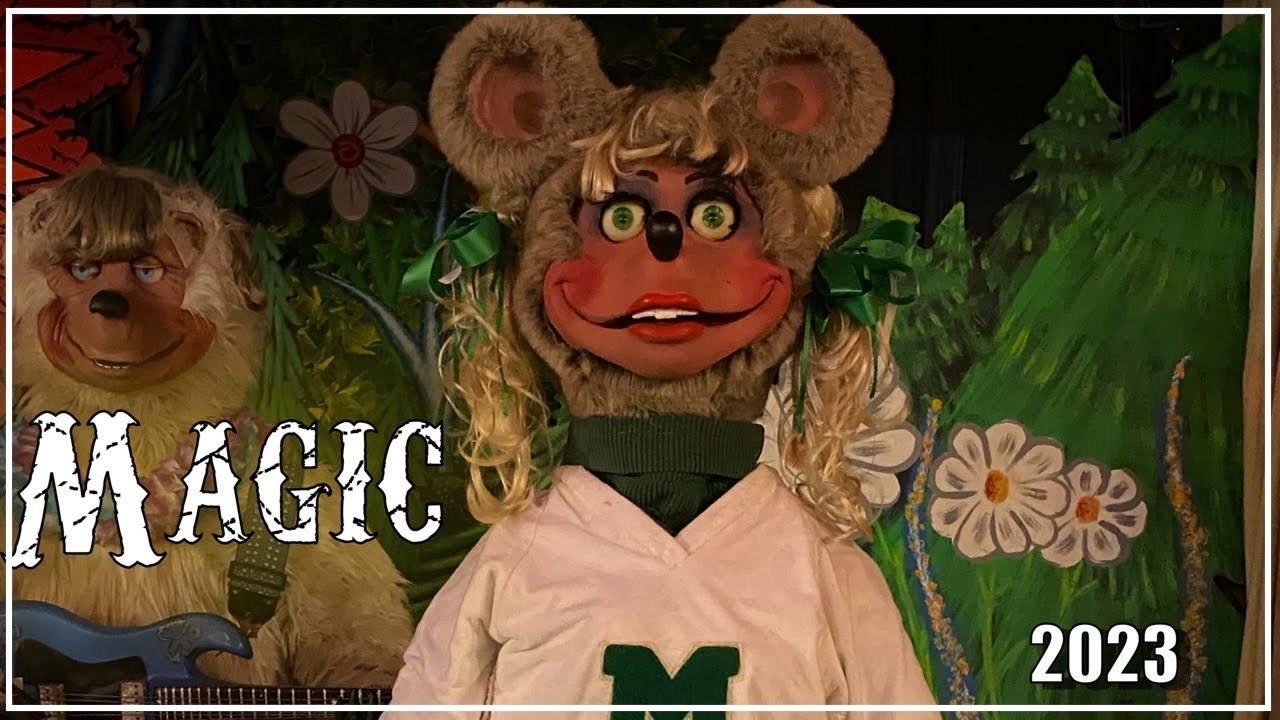 Magic : Mitzi - Animatronics live at Billy Bobs Wonderland (2023) - YouTube