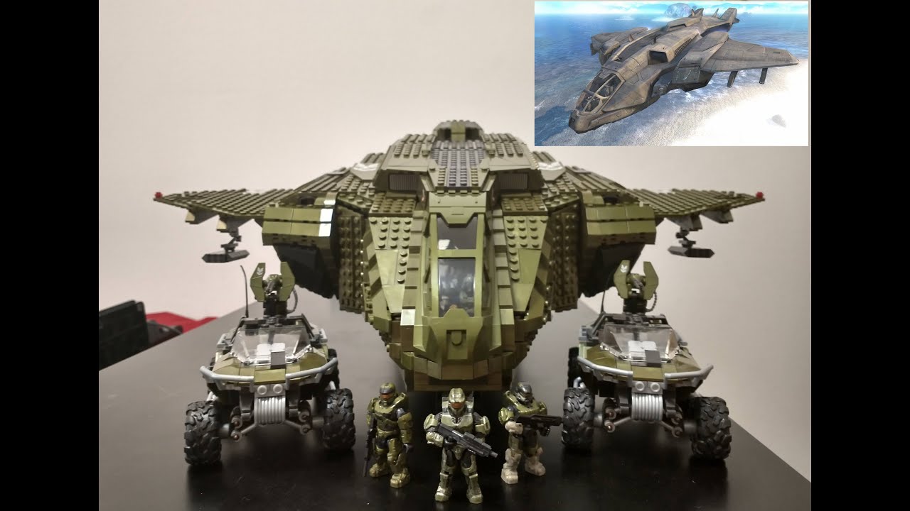 Halo Reach Pelican MOC (OLD VERSION) - YouTube