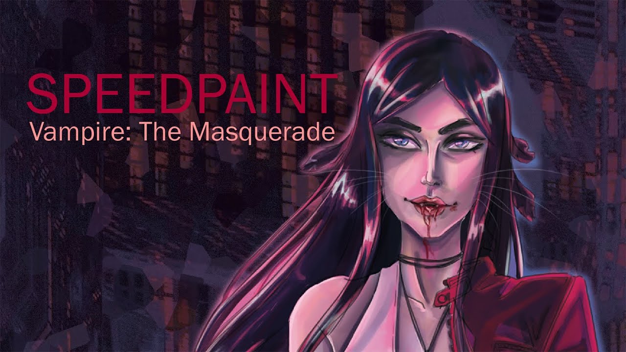 Speedpaint | Vampire: The Masquerade - Character Commission - YouTube