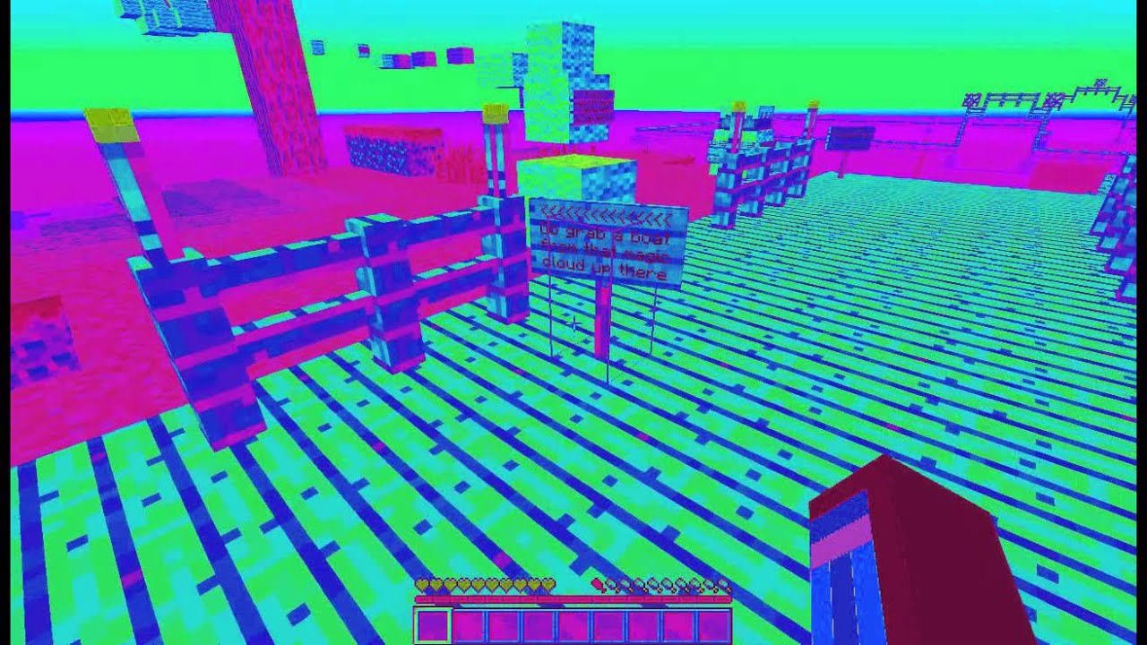 Minecraft on lsd - YouTube